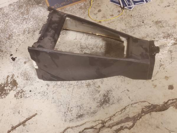 1972 to 1976 Chevy Corvette black vinyl center console housing – Car ...