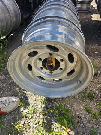 4 - Centerline 15x8, 6 lug aluminum wheels – Car Freak Classics