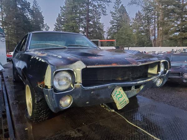 RARE 1968 AMC AMX MUSCLE CAR – Car Freak Classics