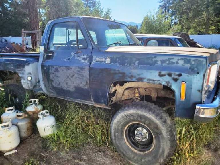 CLASSIC 1975 CHEVY SILVERADO SHORTBOX STEPSIDE 4x4 – Car Freak Classics